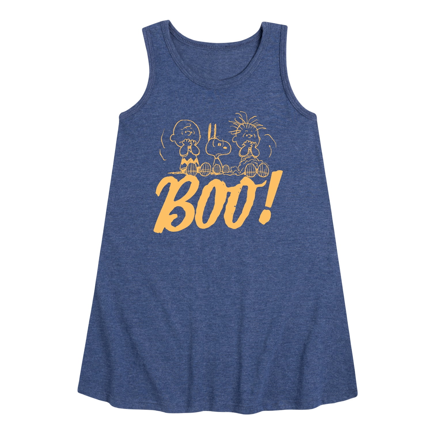 Peanuts - Boo - Toddler and Youth Girls A-line Dress - Walmart.com