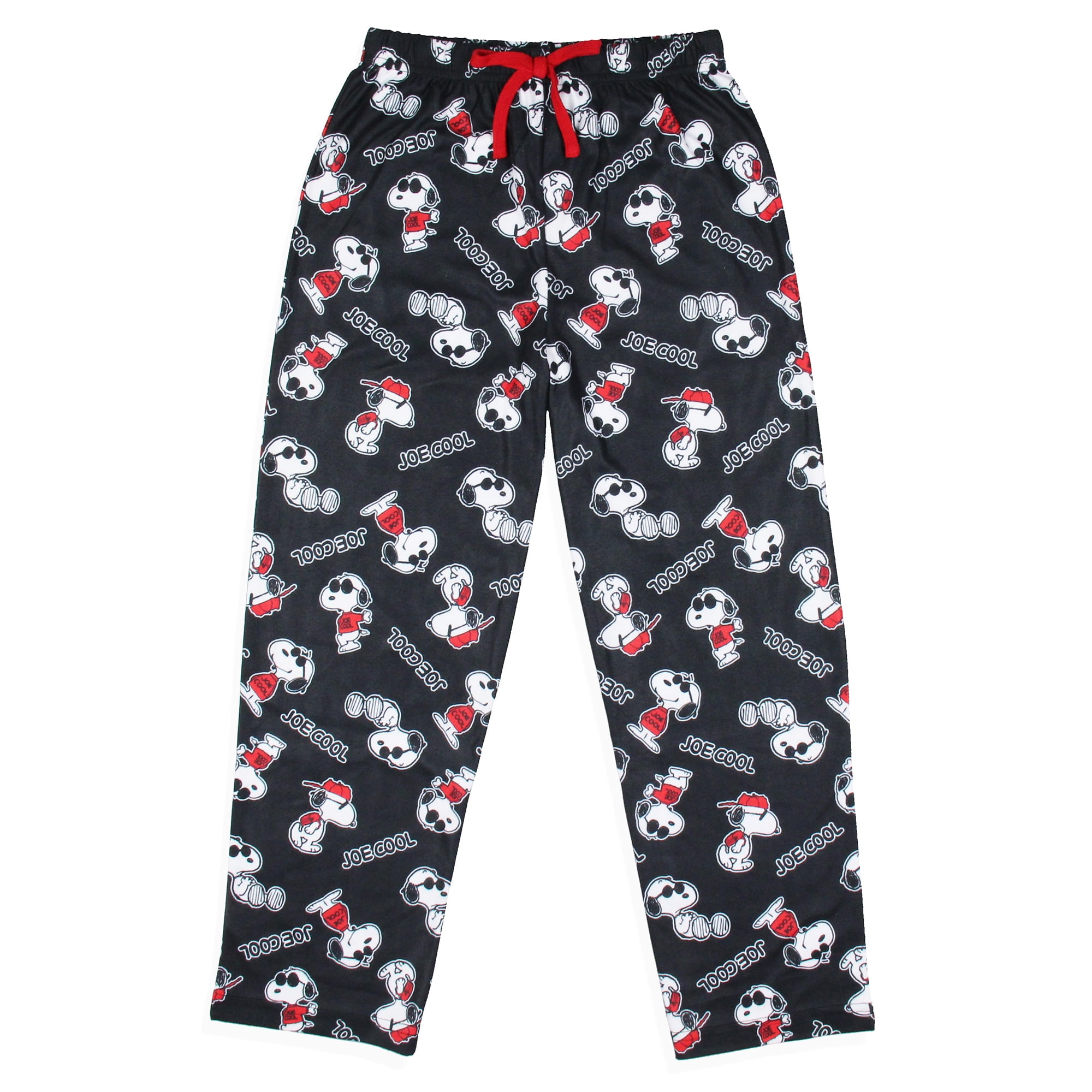 Peanuts Boys' Joe Cool Snoopy Character Tossed Print Sleep Pajama Pants ...