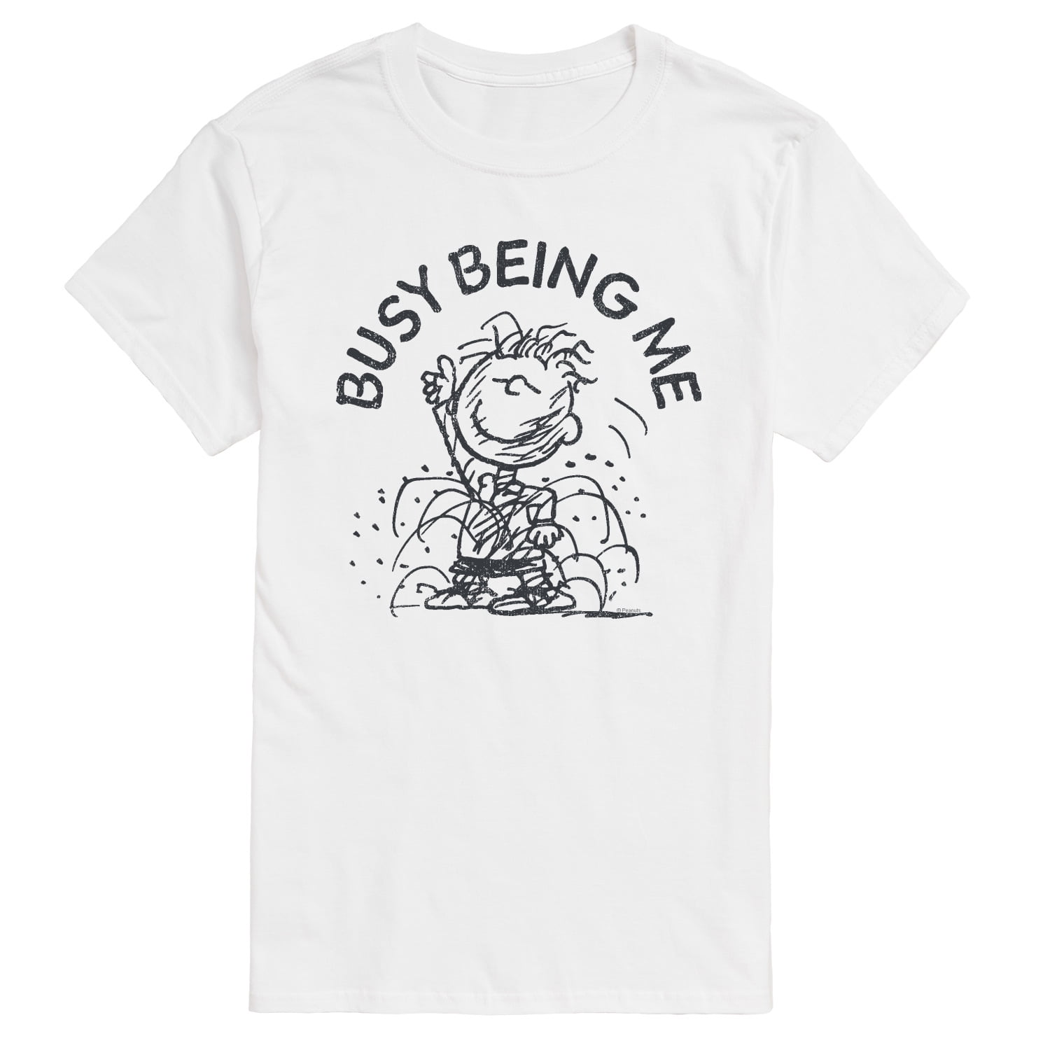 Peanuts - Busy Being Me Pigpen - Men's Short Sleeve Graphic T-Shirt ...