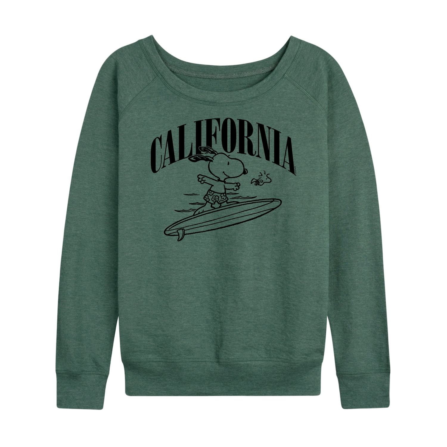 Peanuts - California - Women's Lightweight French Terry Long Sleeve ...