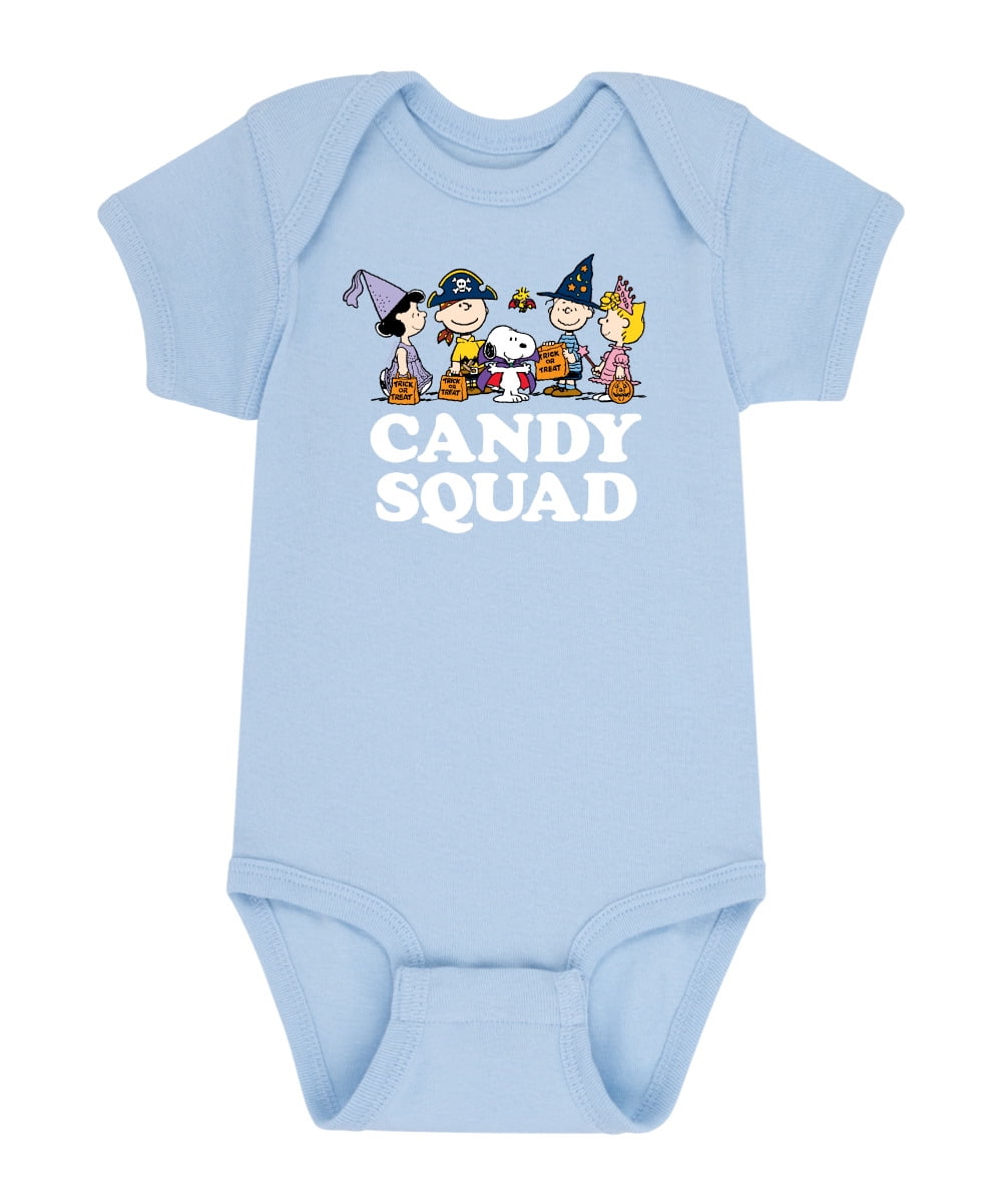 Peanuts - Candy Squad - Infant Baby One Piece - Walmart.com
