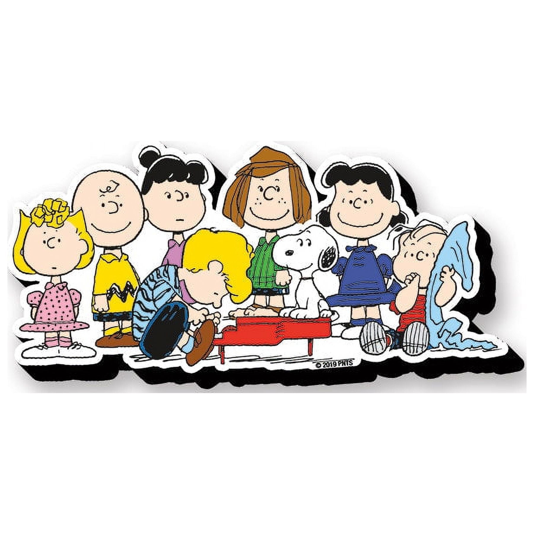 Peanuts Cast Funky Chunky Magnet - Walmart.com