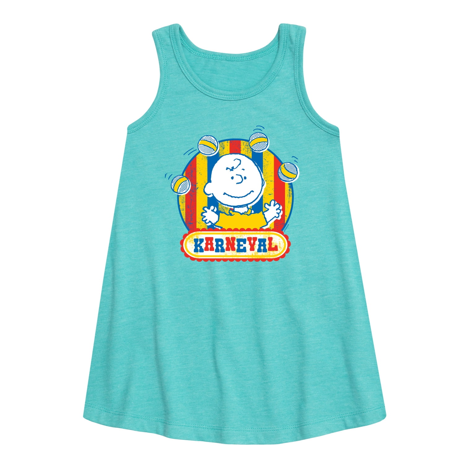 Peanuts - Charlie Brown Karneval - Toddler & Youth Girls A-line Dress ...
