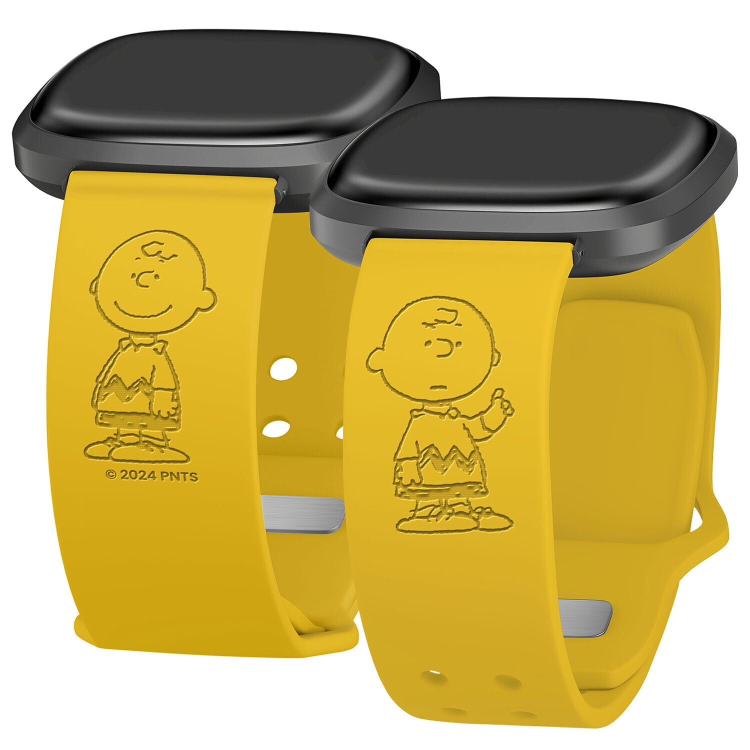 Peanuts Classic Engraved Silicone Unisex Watch Band Compatible with ...