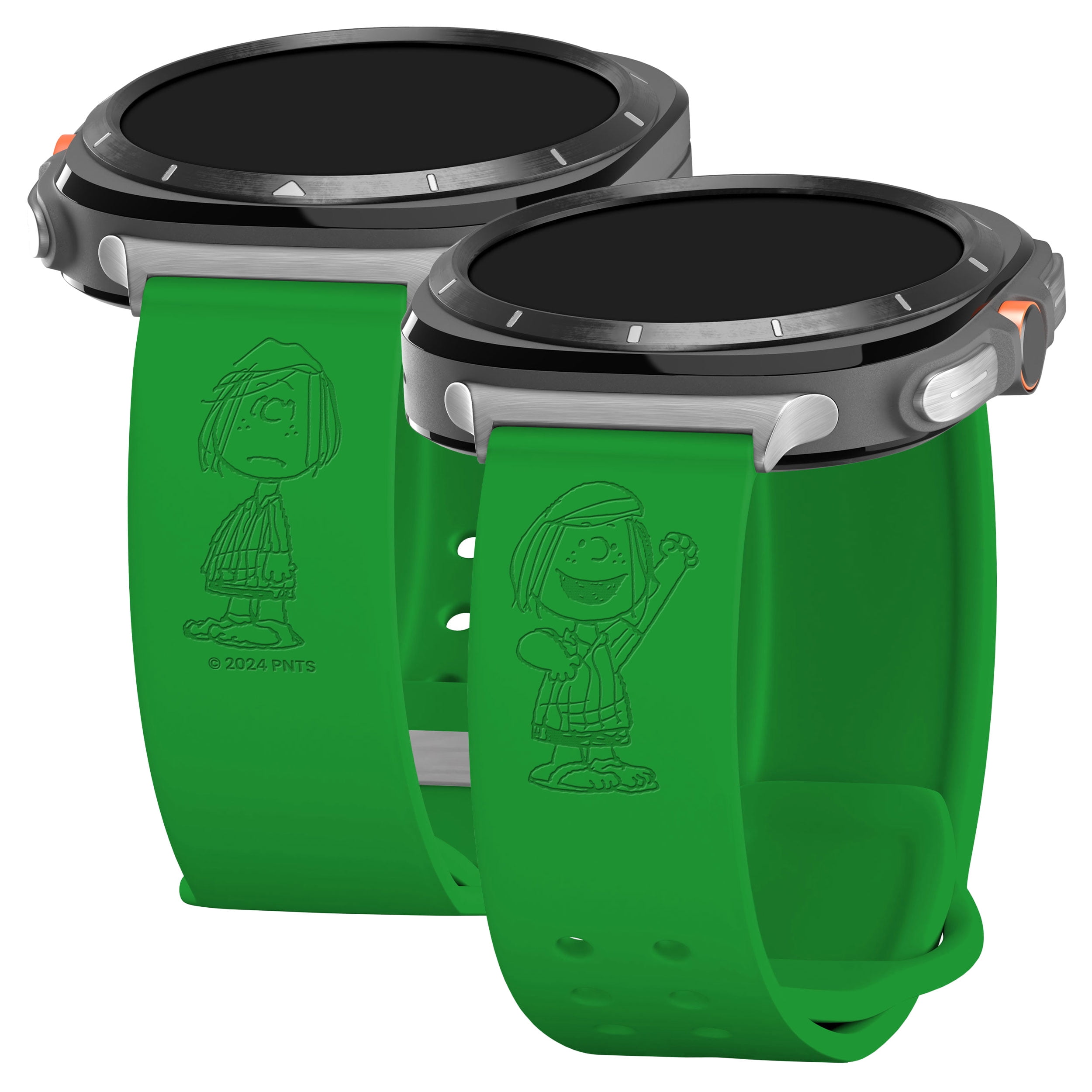 Peanuts Classic Engraved Silicone Unisex Watch Band Compatible with ...