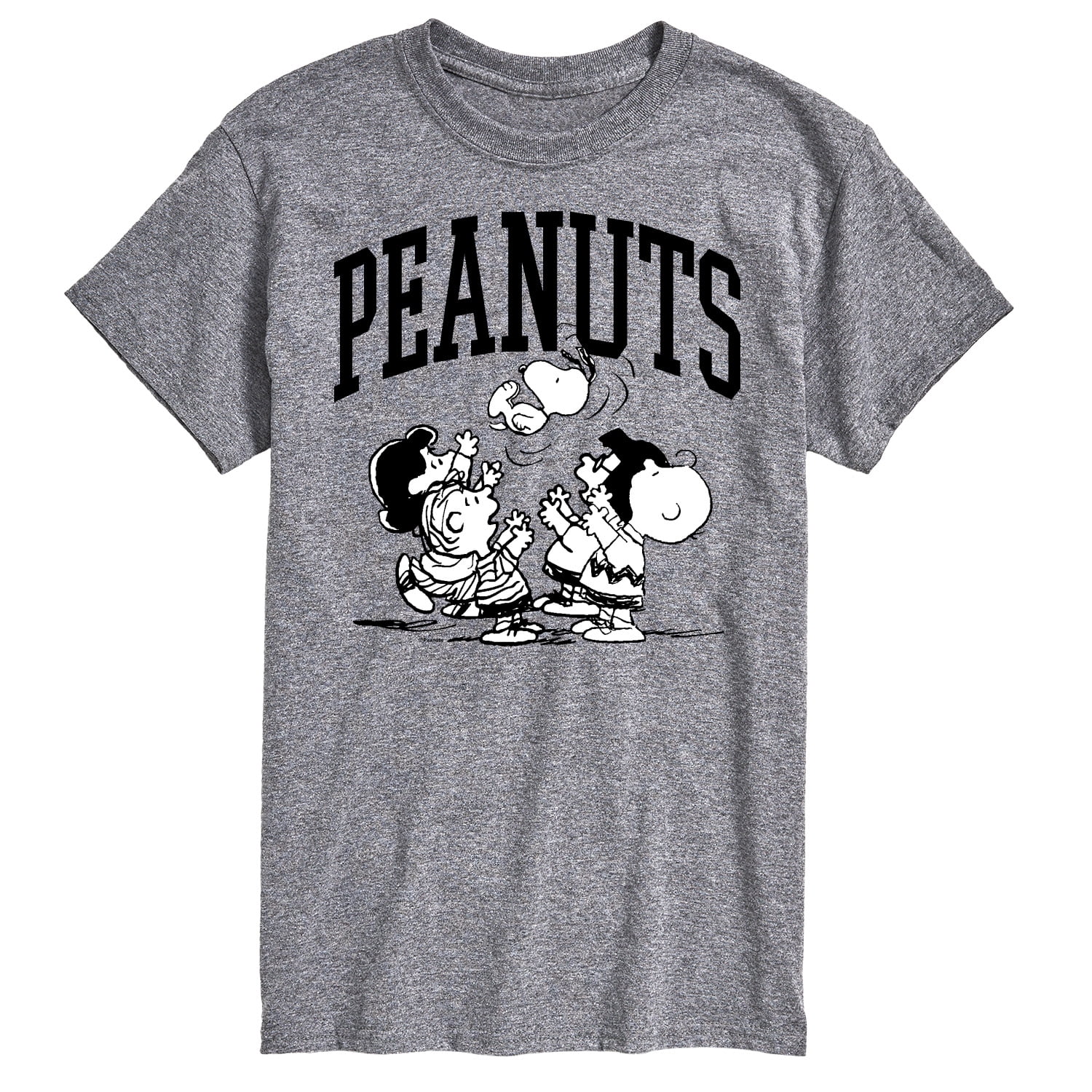 Peanuts - Collegiate Art - Men's Short Sleeve Graphic T-Shirt - Walmart.com