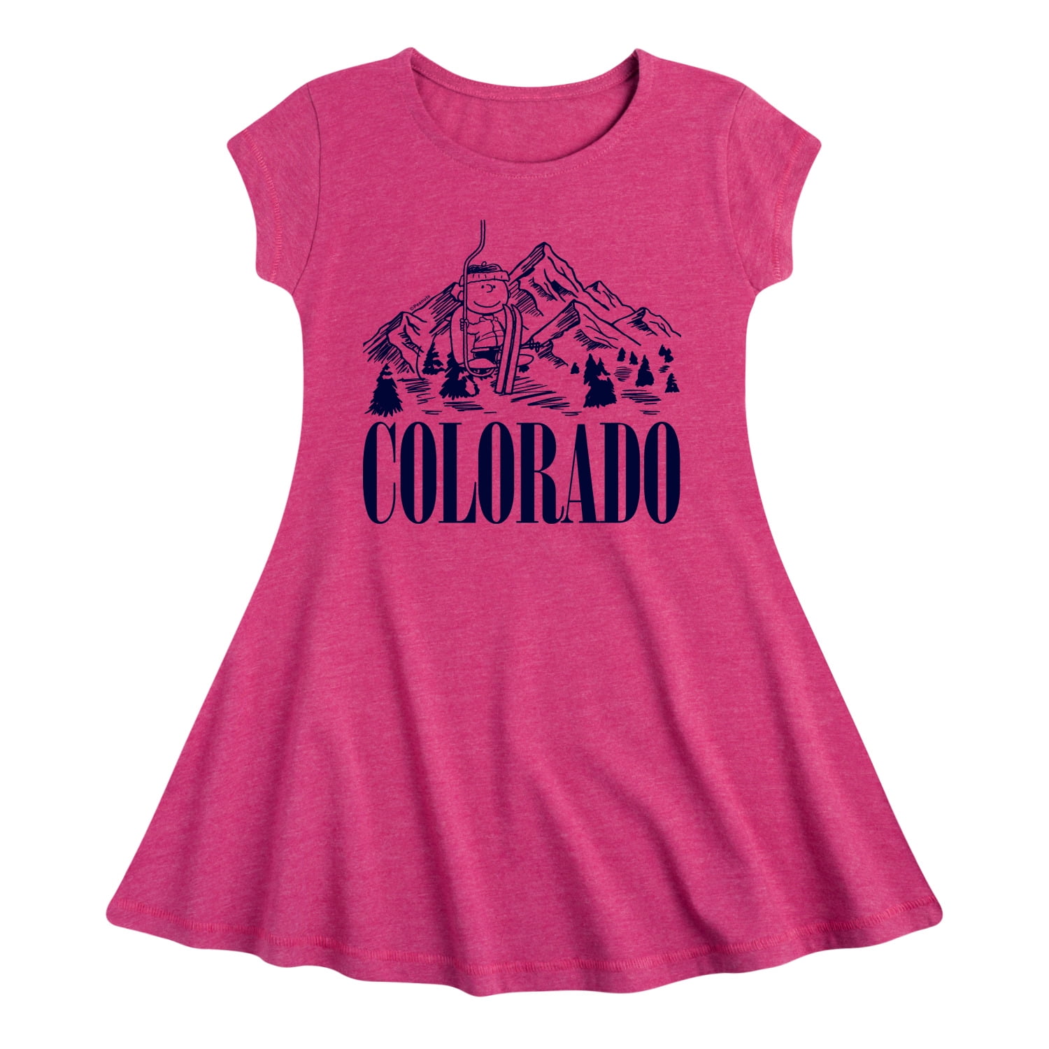 Peanuts - Colorado Charlie Brown - Toddler And Youth Girls Fit And ...