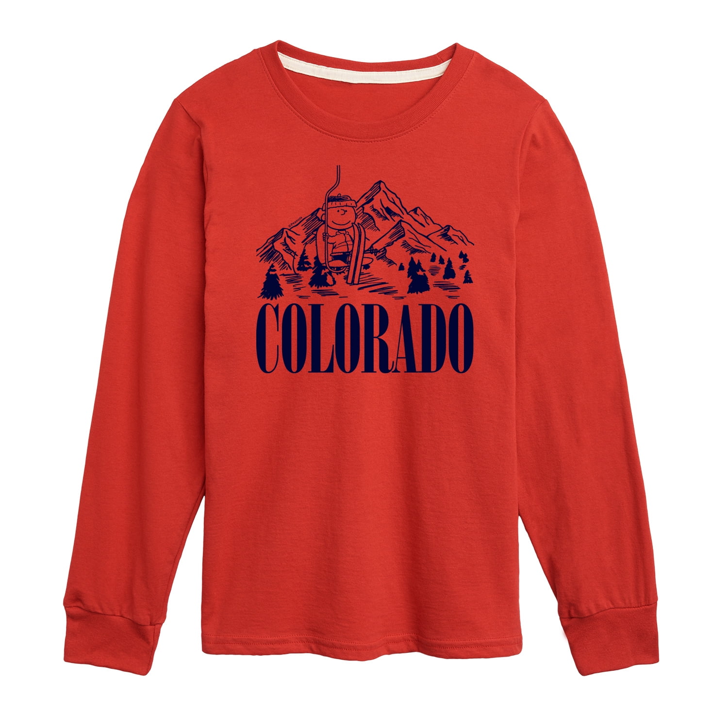 Peanuts - Colorado Charlie Brown - Toddler And Youth Long Sleeve ...