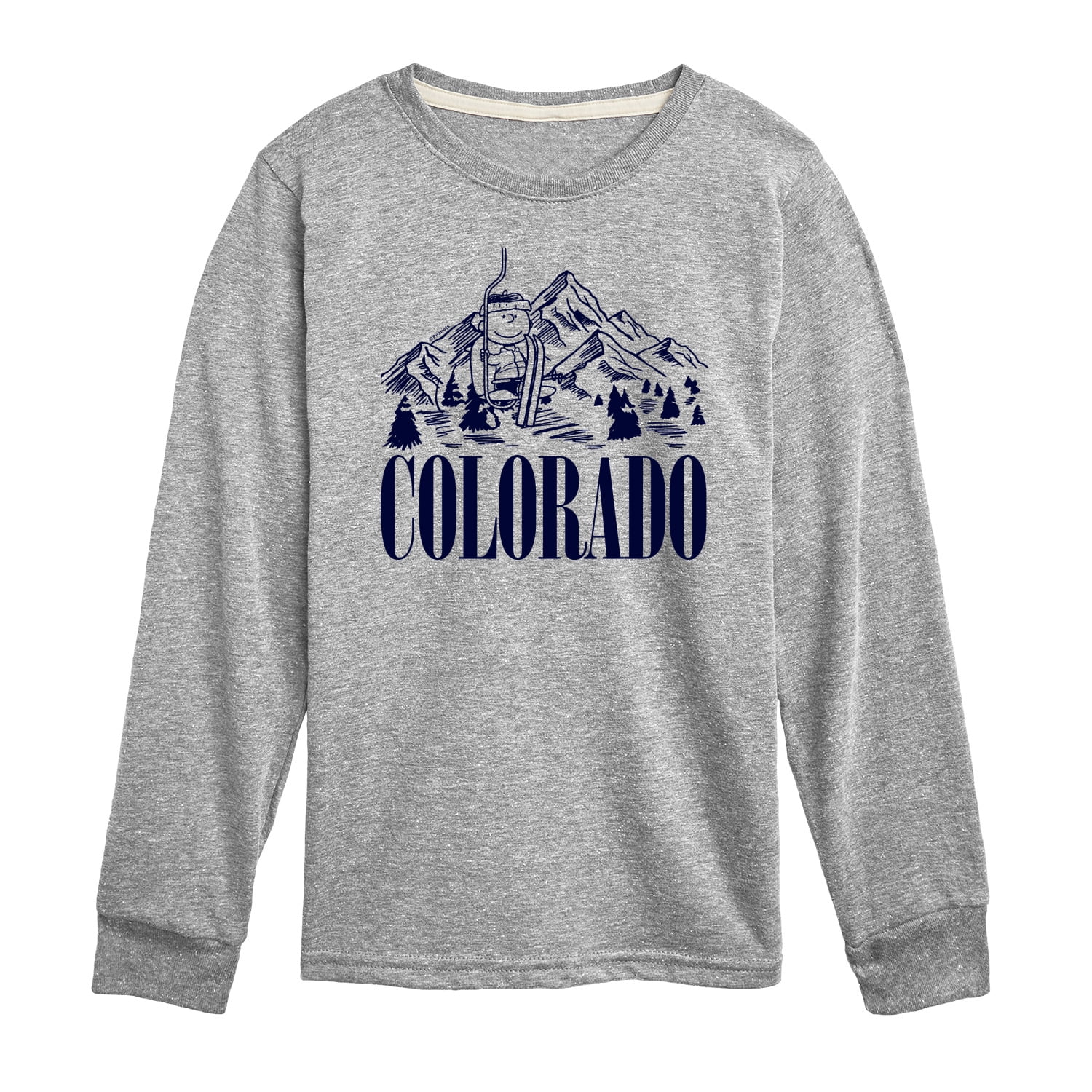 Peanuts - Colorado Charlie Brown - Toddler And Youth Long Sleeve ...