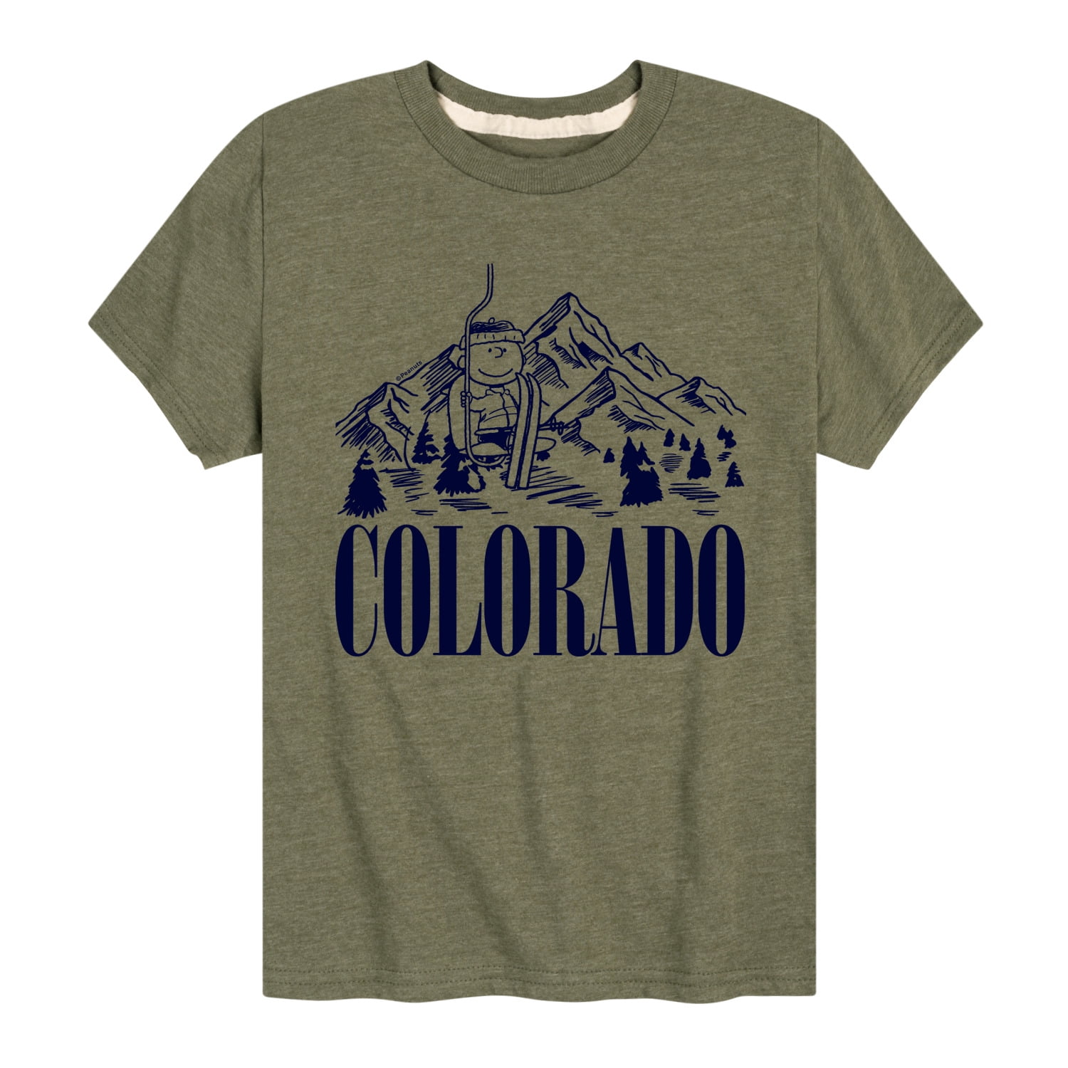 Peanuts - Colorado Charlie Brown - Toddler And Youth Short Sleeve ...