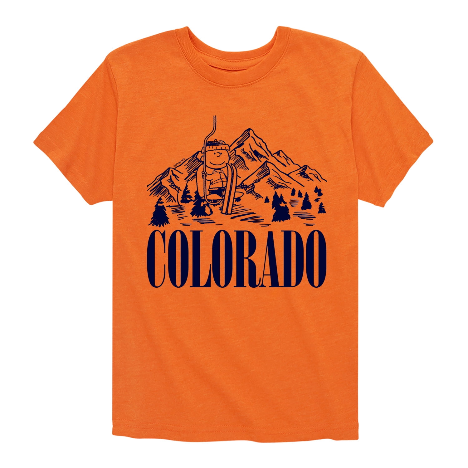 Peanuts - Colorado Charlie Brown - Toddler And Youth Short Sleeve ...
