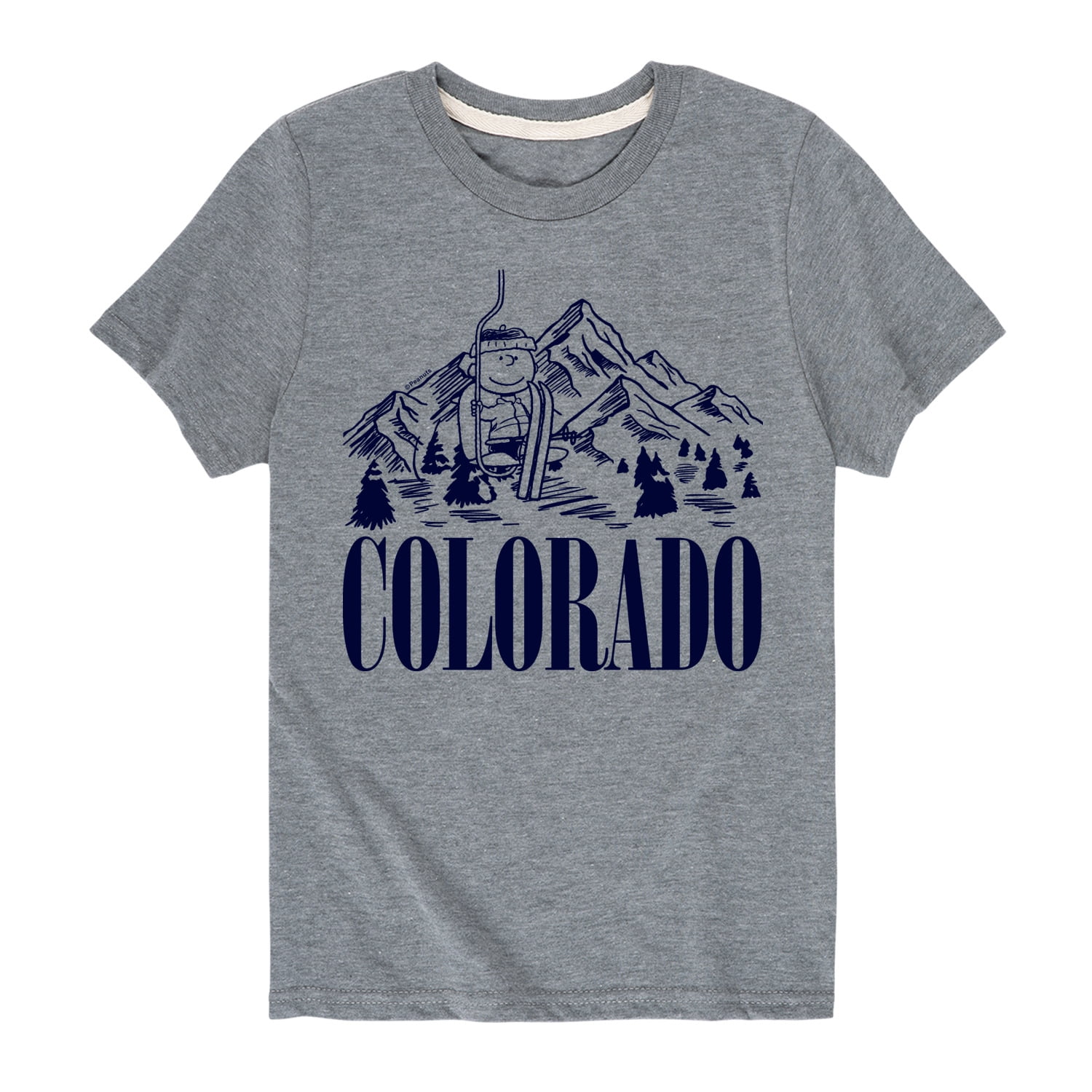 Peanuts - Colorado Charlie Brown - Toddler And Youth Short Sleeve ...