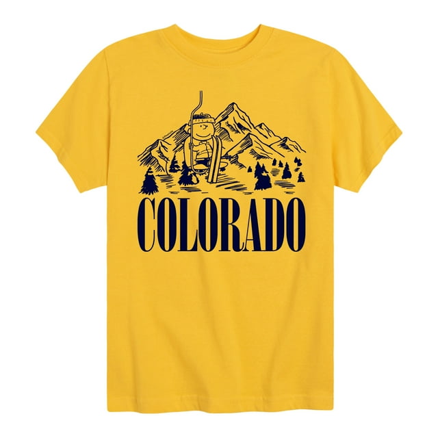 Peanuts - Colorado Charlie Brown - Toddler And Youth Short Sleeve ...