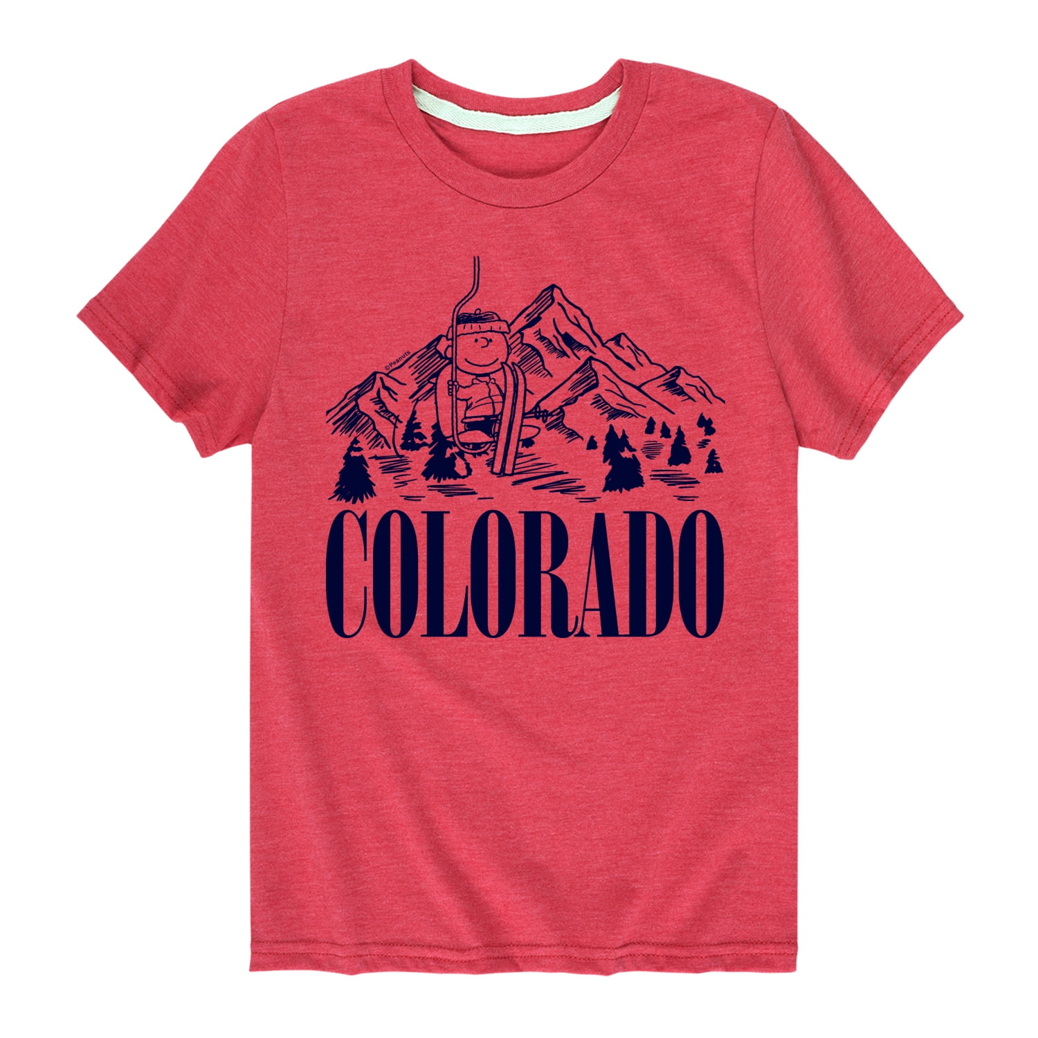 Peanuts - Colorado Charlie Brown - Toddler And Youth Short Sleeve ...