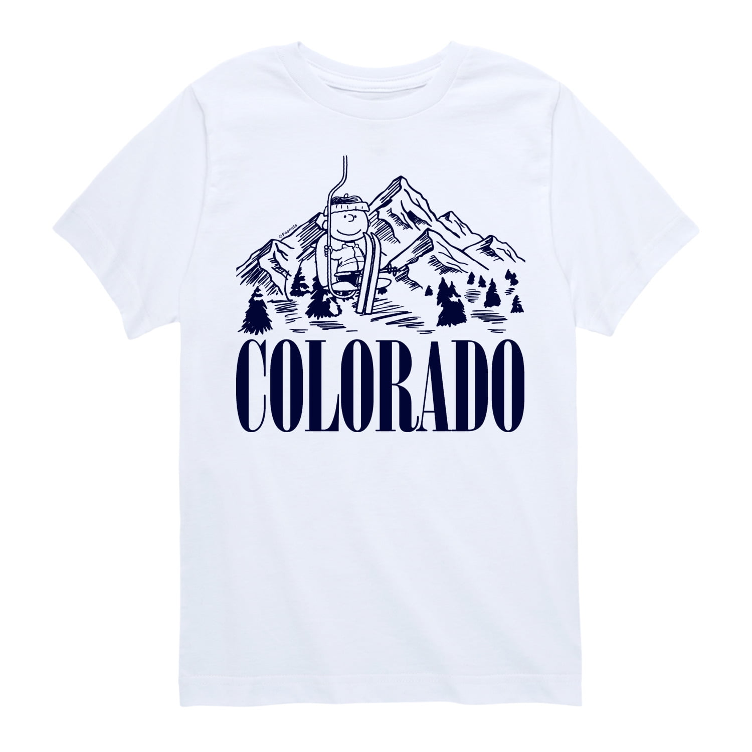 Peanuts - Colorado Charlie Brown - Toddler And Youth Short Sleeve ...