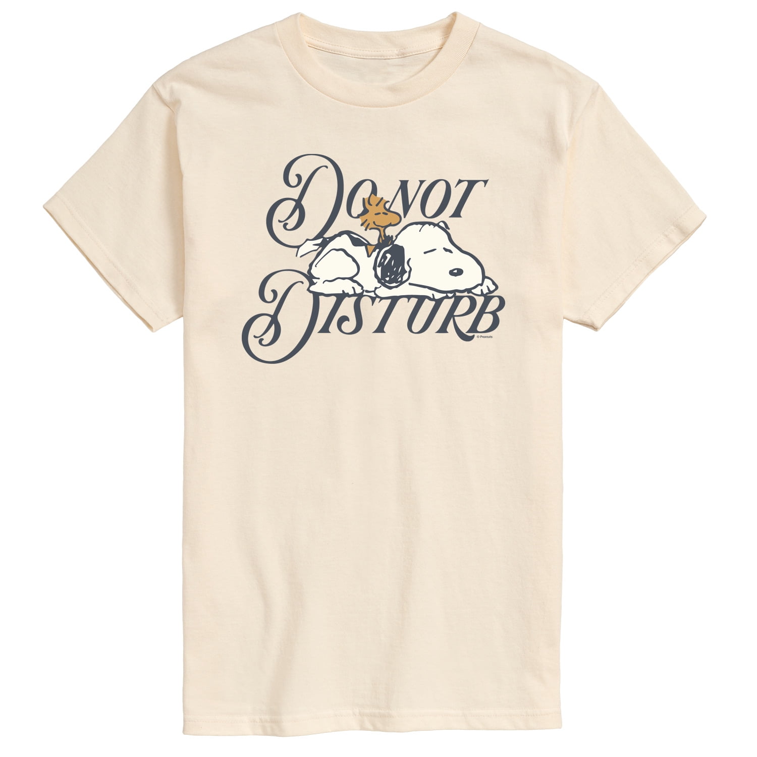 Peanuts - Do Not Disturb Snoopy - Men's Short Sleeve Graphic T-Shirt ...
