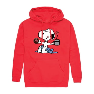 The Peanuts Men's Snoopy and Woodstock Distressed Lightweight Pull Over ...