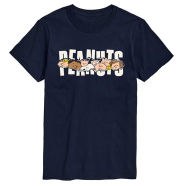 Peanuts - Sibs Metal Tee - Men's Short Sleeve Graphic T-Shirt - Walmart ...