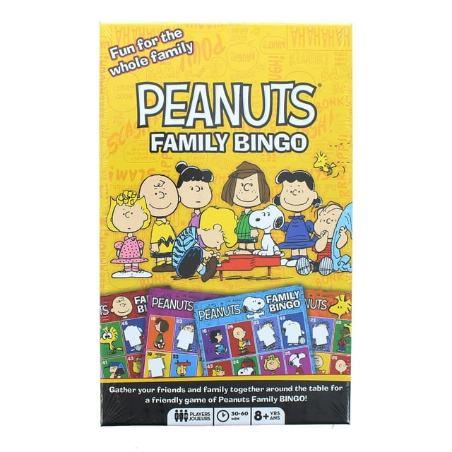 NMR Calendars, Peanuts Family Bingo - Walmart.com