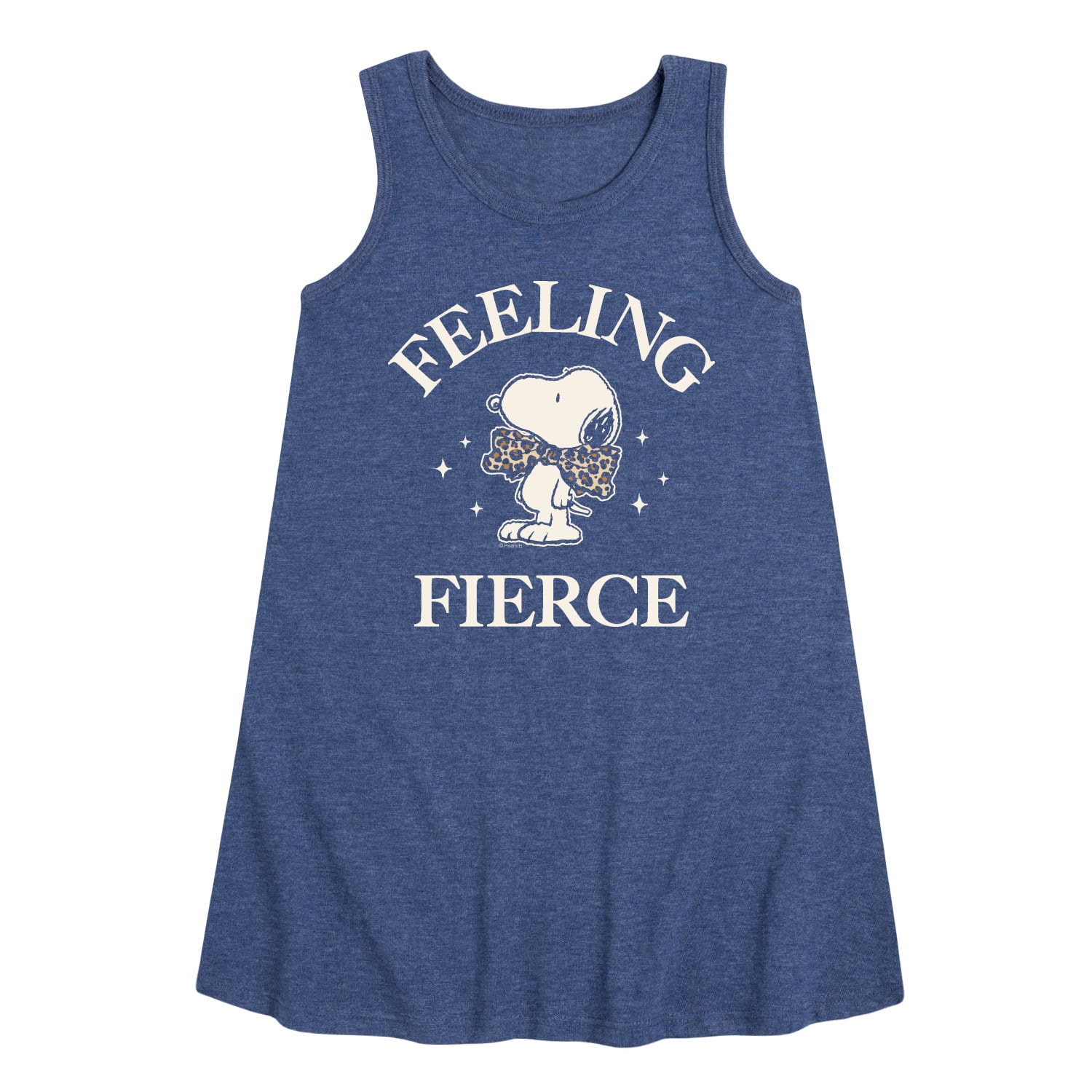 Peanuts - Feeling Fierce Snoopy - Toddler And Youth Girls Short Sleeve ...