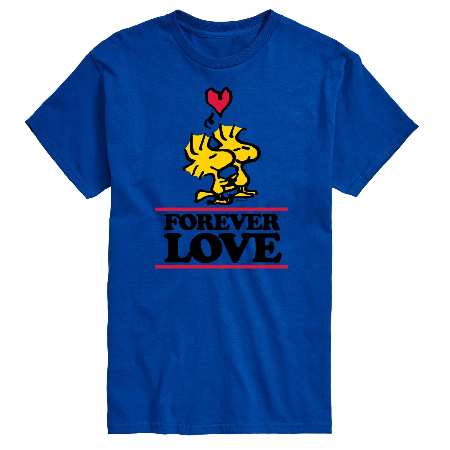 Peanuts - Forever Love - Men's Short Sleeve Graphic T-Shirt - Walmart.com