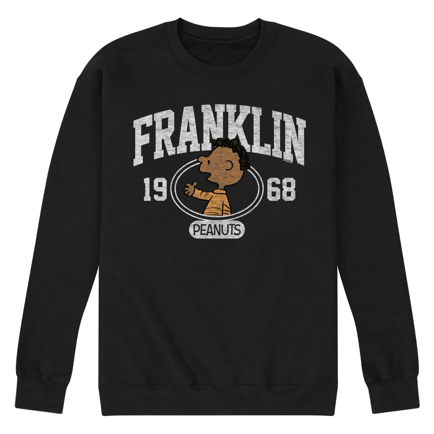 Peanuts - Franklin 1968 - Men's Crew Neck Fleece Pullover - Walmart.com