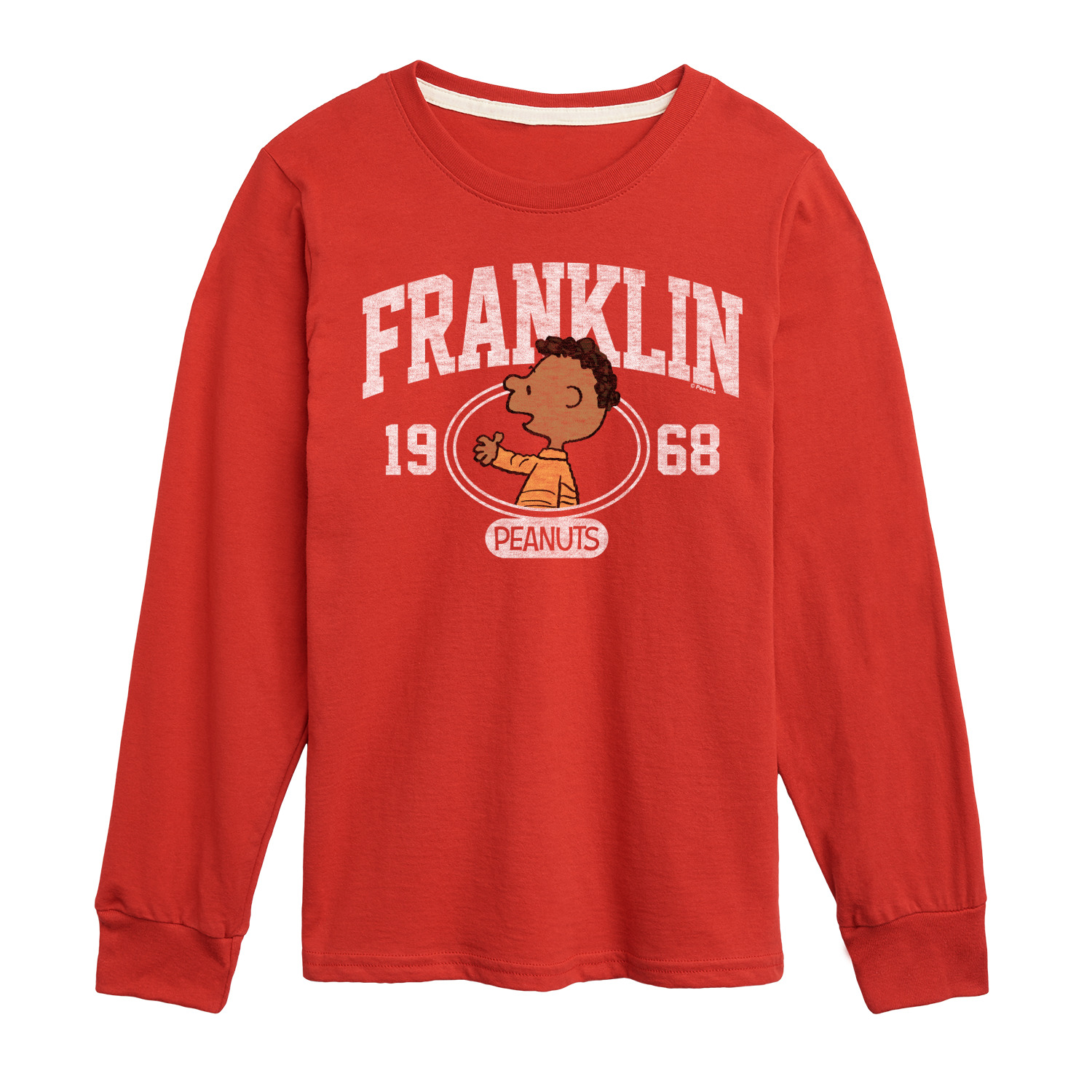 Peanuts - Franklin 1968 - Toddler & Youth Long Sleeve Graphic T-Shirt ...