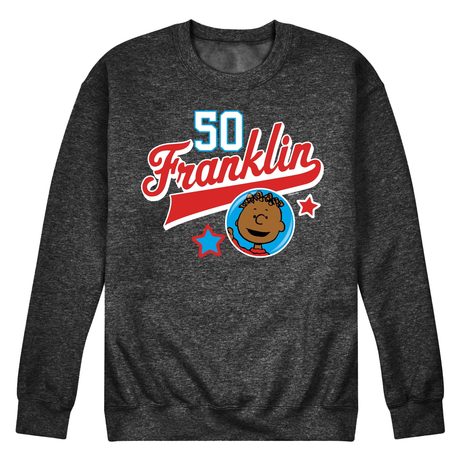 Peanuts - Franklin Athletic 50 - Men's Crew Neck Fleece Pullover ...