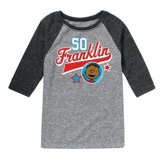Peanuts - Franklin Athletic 50 - Youth Raglan Tee - Walmart.com