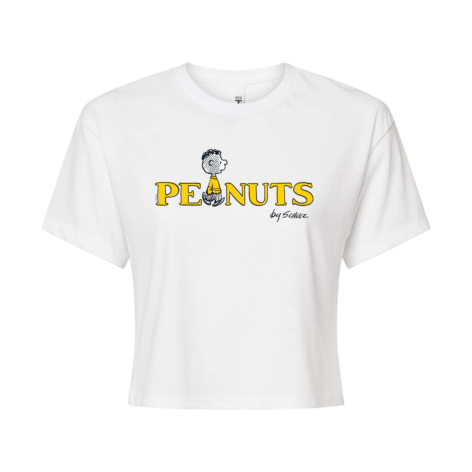 Peanuts - Franklin Peanuts - Cropped Tee - Walmart.com