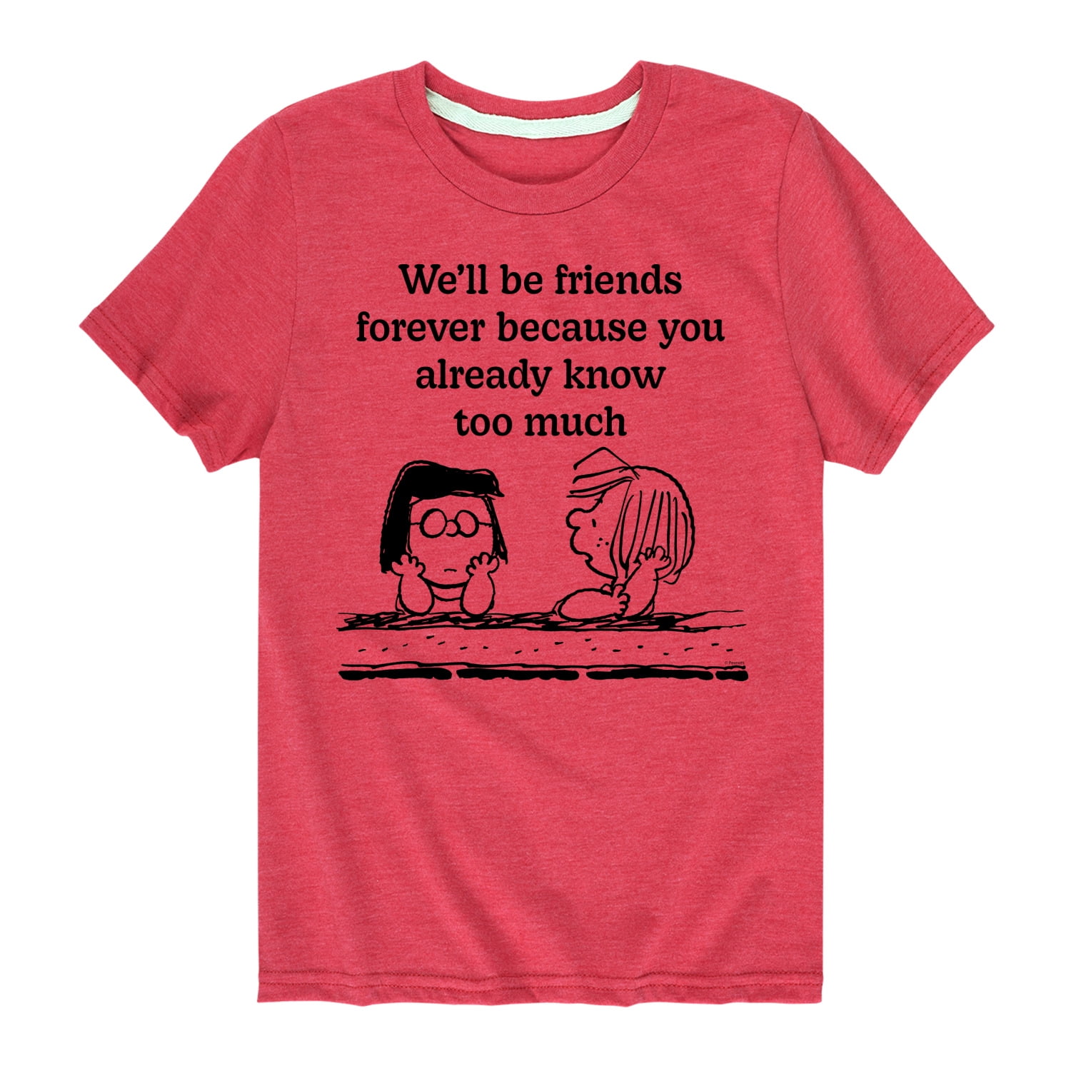 Peanuts - Friends Forever Marcie And Patty - Toddler & Youth Short ...