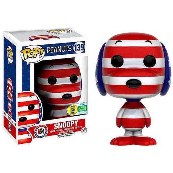 Funko Peanuts POP! Animation Rock the Vote Snoopy Vinyl Figures ...