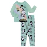 Peanuts Girls 2- Piece St Patricks Day Long Sleeve and Pant Pajama Set ...