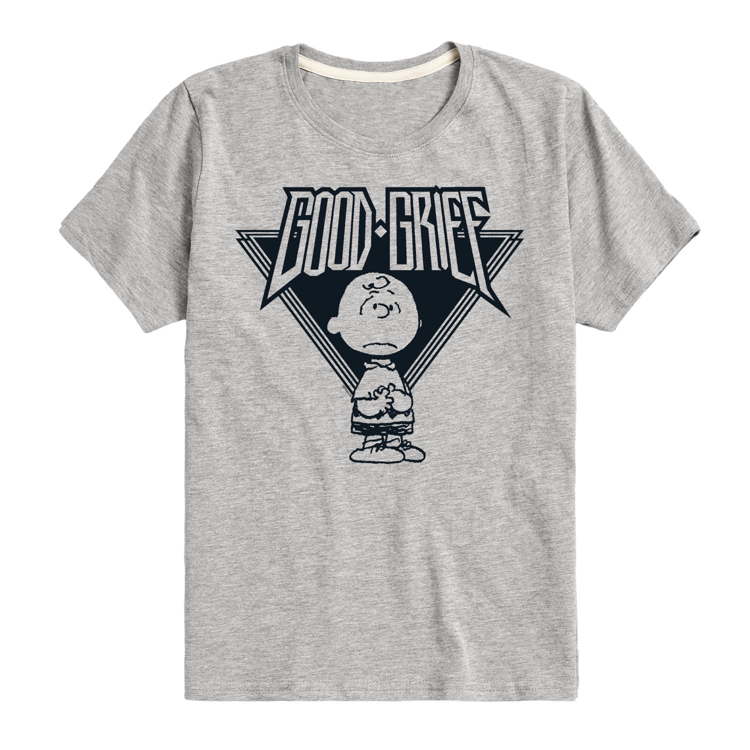 Peanuts - Good Grief Rock - Toddler And Youth Short Sleeve Graphic T ...