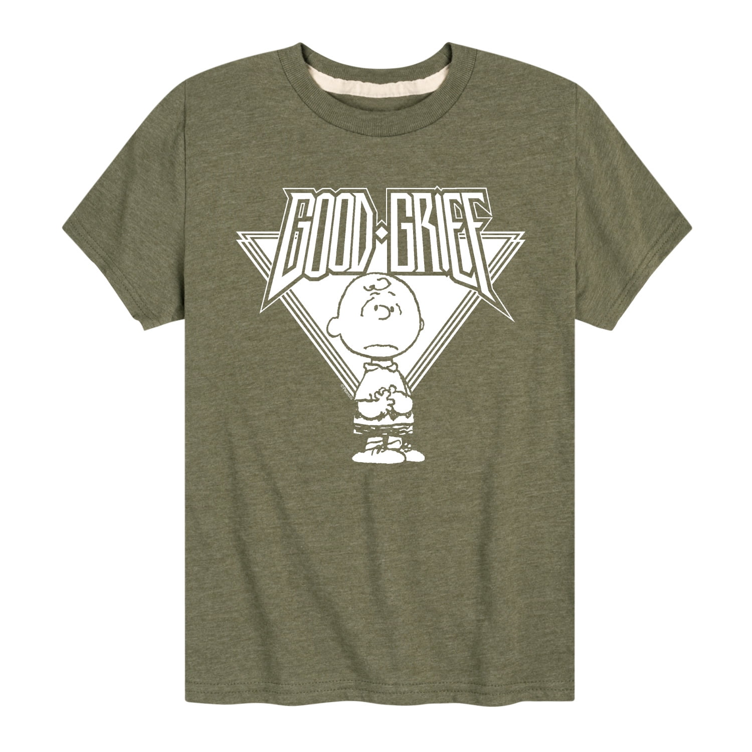 Peanuts - Good Grief Rock - Toddler And Youth Short Sleeve Graphic T ...