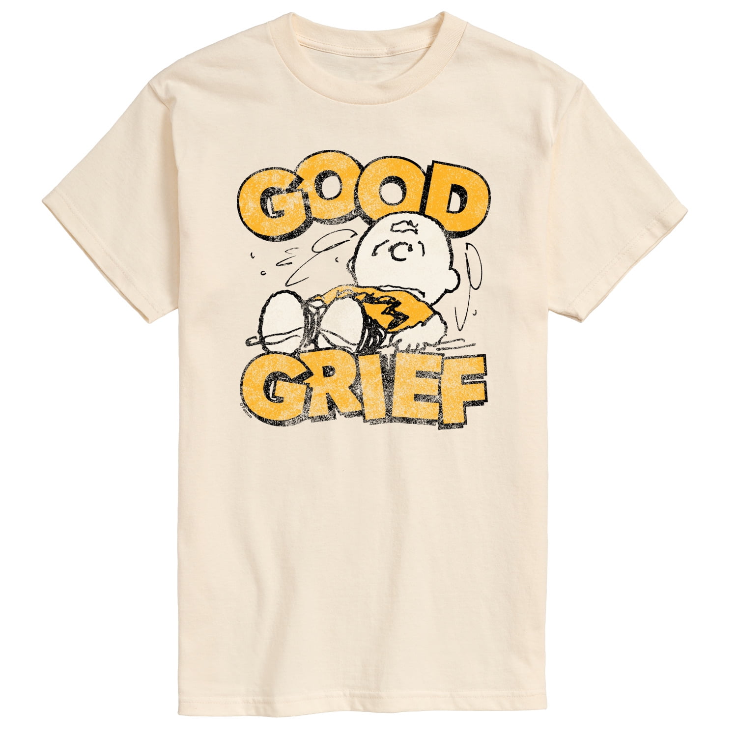 Peanuts - Good Grief Vintage - Men's Short Sleeve Graphic T-Shirt ...