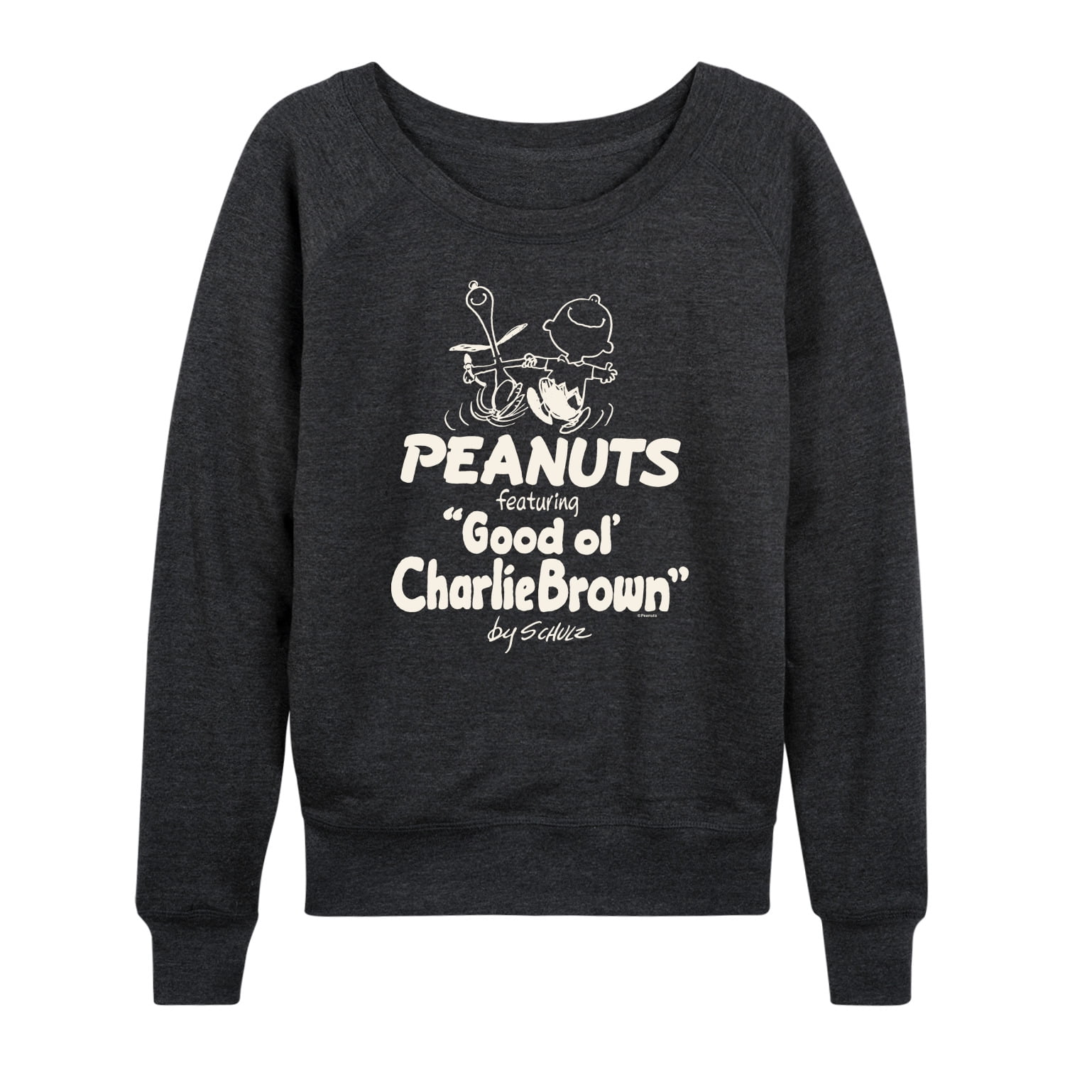 Peanuts - Good Ol Charlie Brown - Women's Lightweight French Terry Long ...
