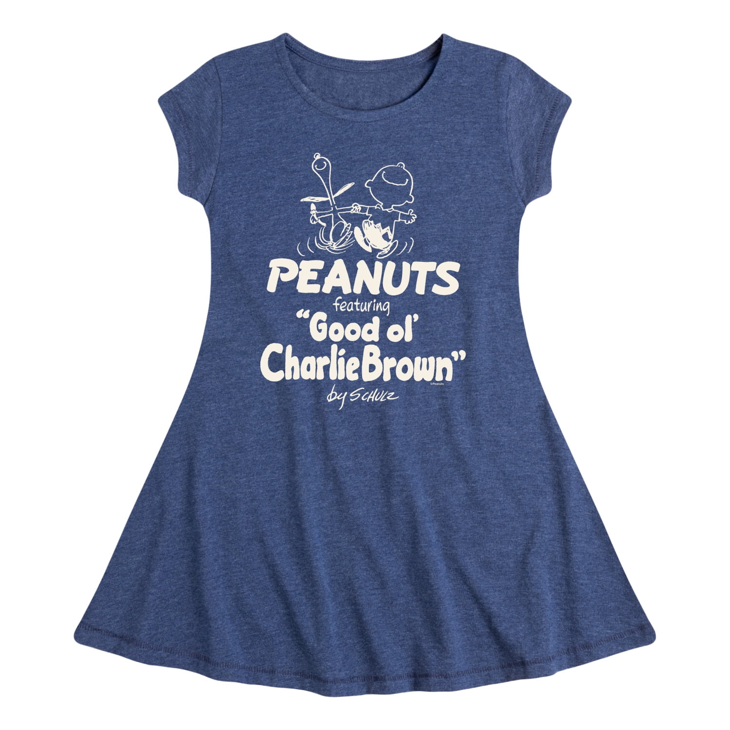 Peanuts - Good ol' Charlie Brown - Toddler & Youth Girls Fit & Flare ...
