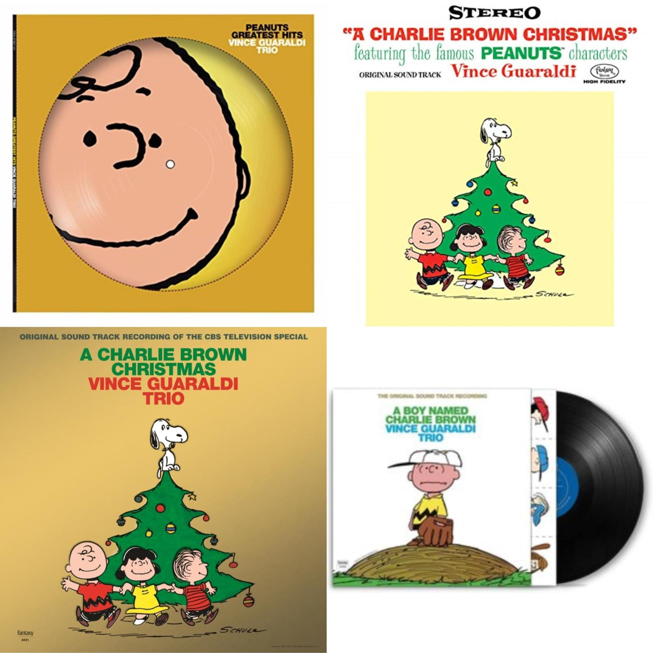 Peanuts Greatest Hits (Picdisc) & Charlie Brown Christmas (180G ...