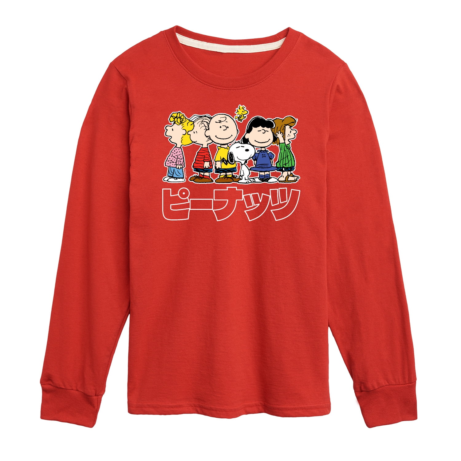 Peanuts Group Kanji - Toddler And Youth Long Sleeve Graphic T-Shirt - Walmart.com