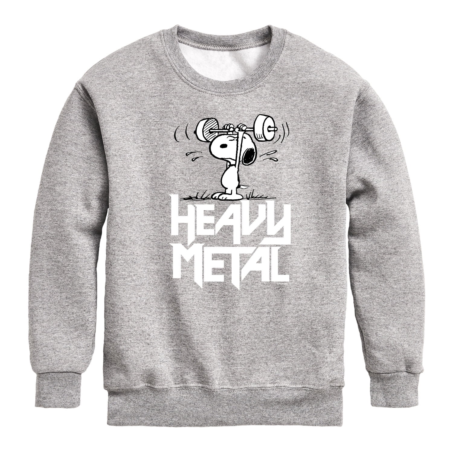 Peanuts - Heavy Metal Snoopy - Toddler And Youth Crewneck Fleece ...