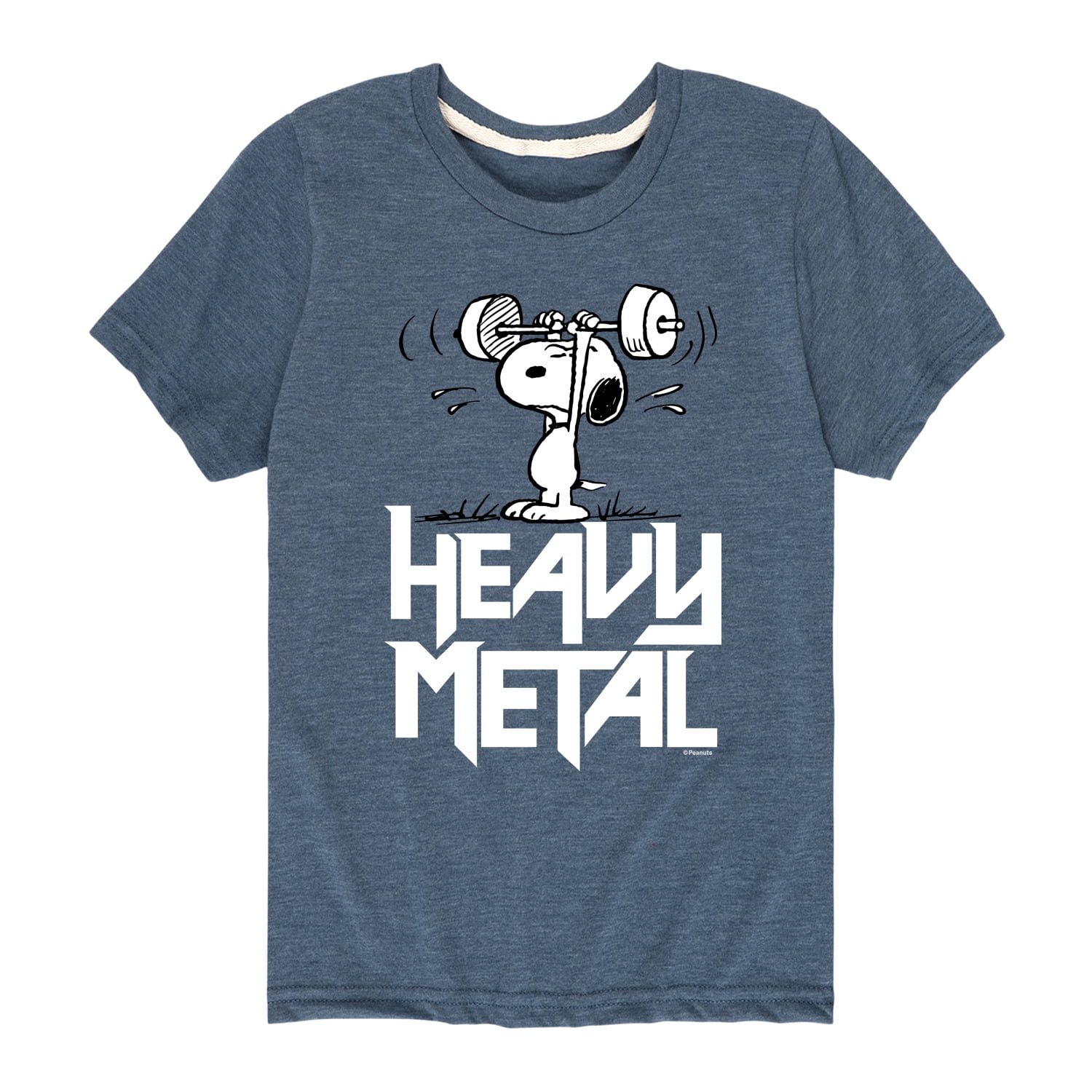 Peanuts - Heavy Metal Snoopy - Toddler And Youth Short Sleeve Graphic T ...