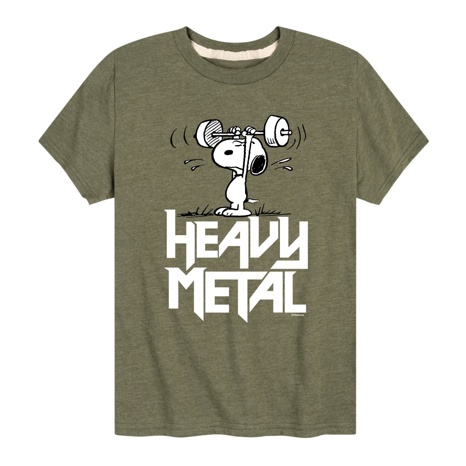 Peanuts - Heavy Metal Snoopy - Toddler And Youth Short Sleeve Graphic T ...
