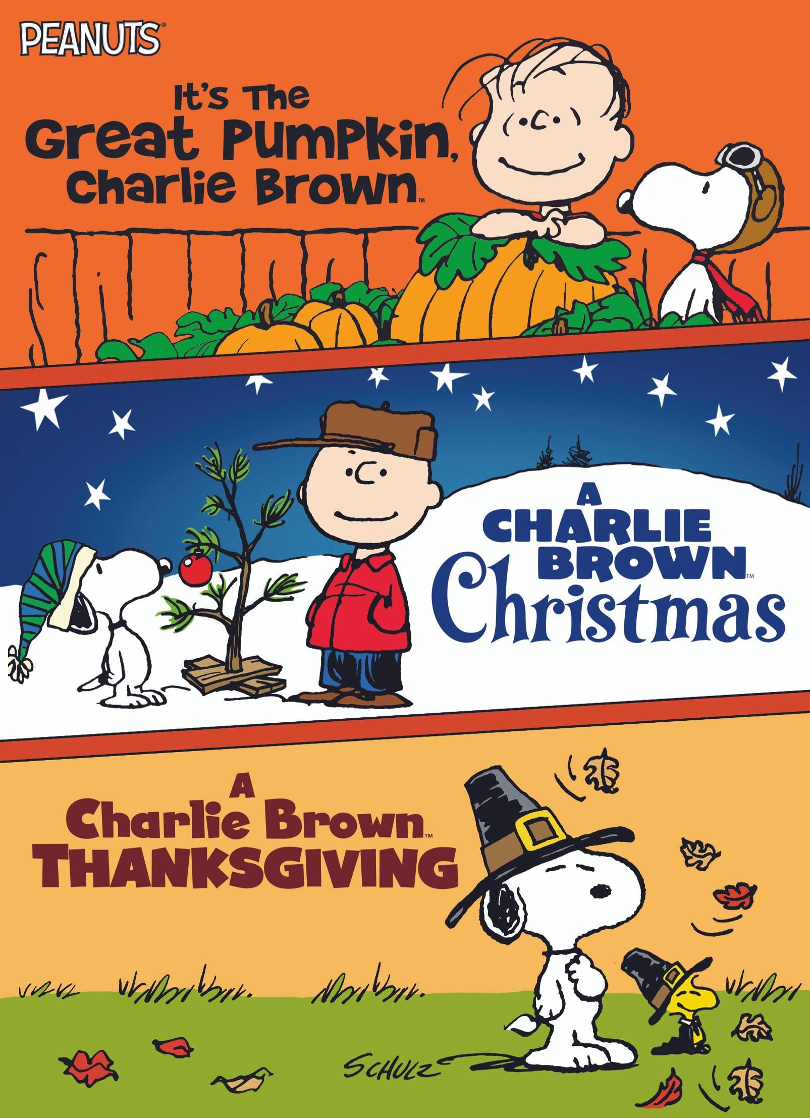 Peanuts Holiday Collection (DVD) - Walmart.com