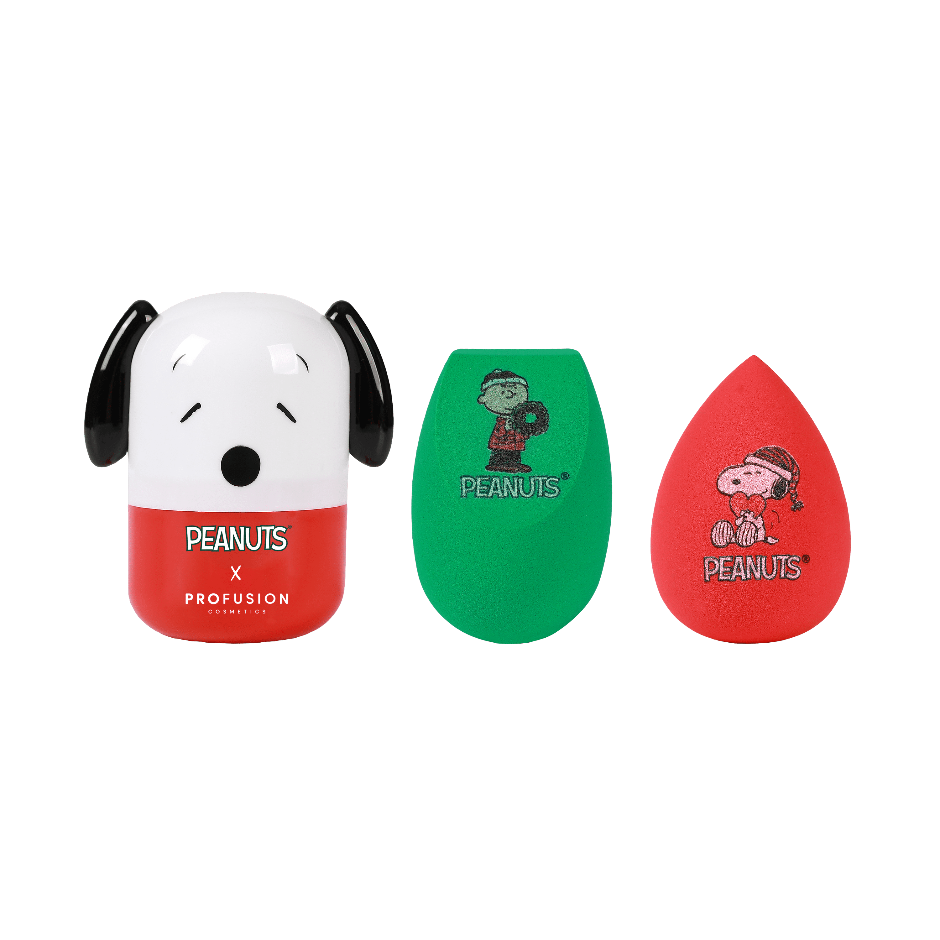 Peanuts Holiday | Let It Blend Blending Sponge & Case Set - Walmart.com