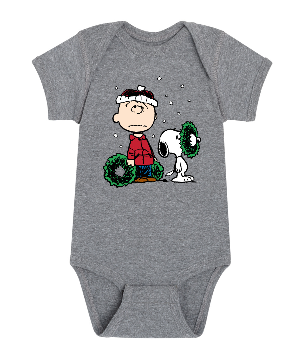 Peanuts - Holidays - Charlie Brown & Snoopy Hanging Wreaths - Infant ...