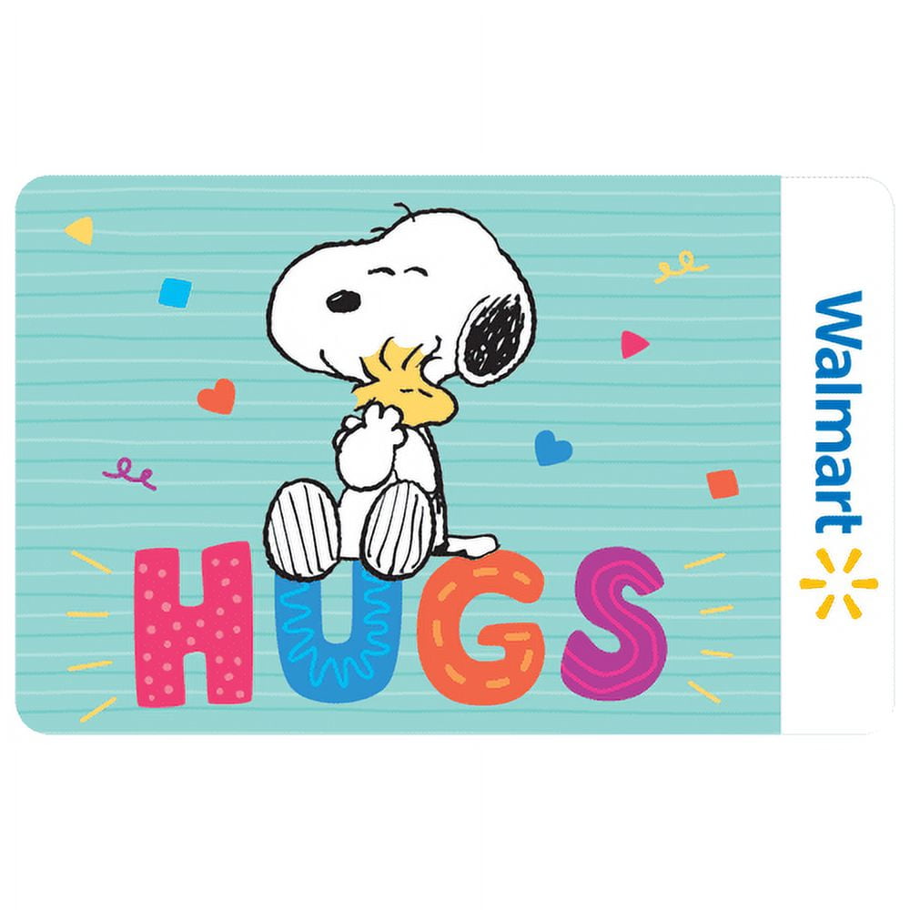 Peanuts Hugs Fathers Day Walmart Gift Card - Walmart.com