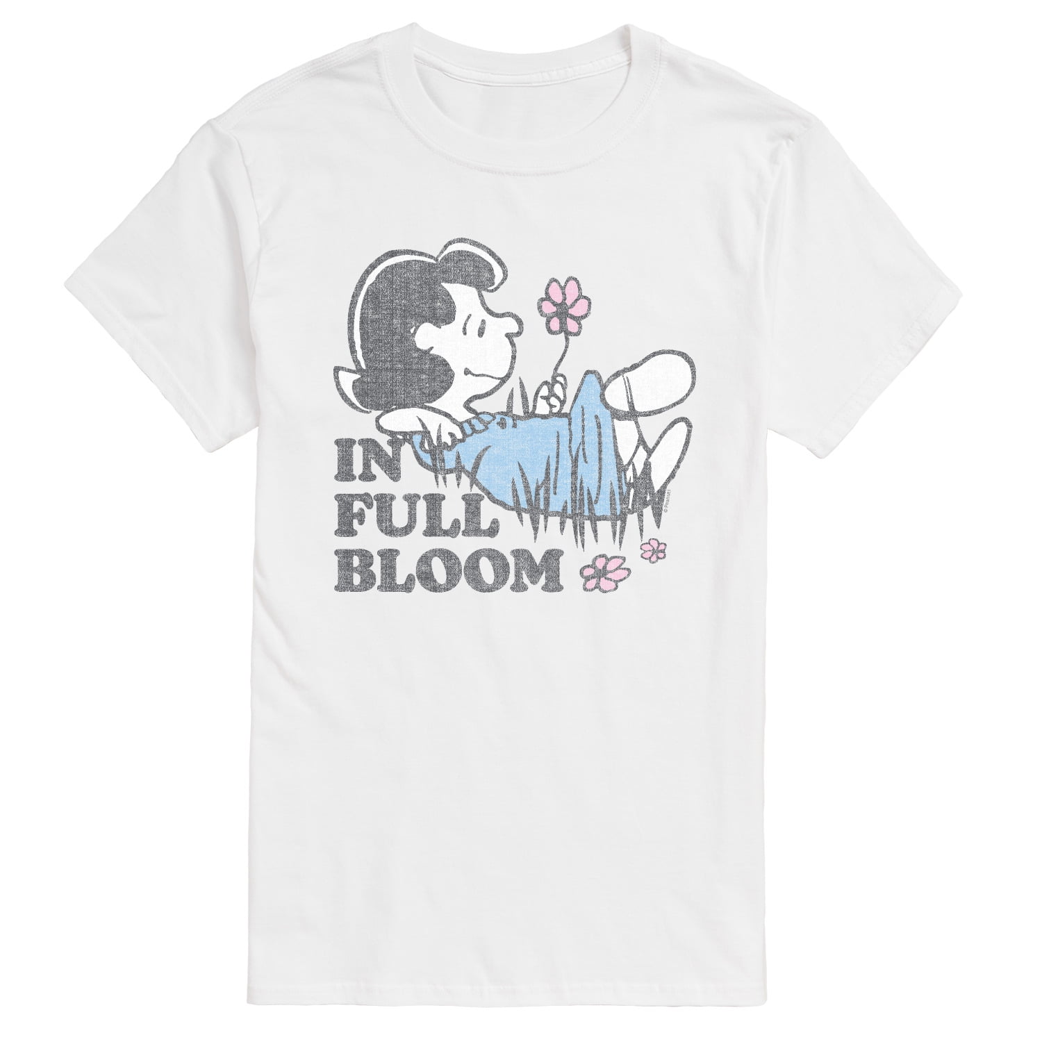 Peanuts - In Full Bloom Lucy - Men's Short Sleeve Graphic T-Shirt ...