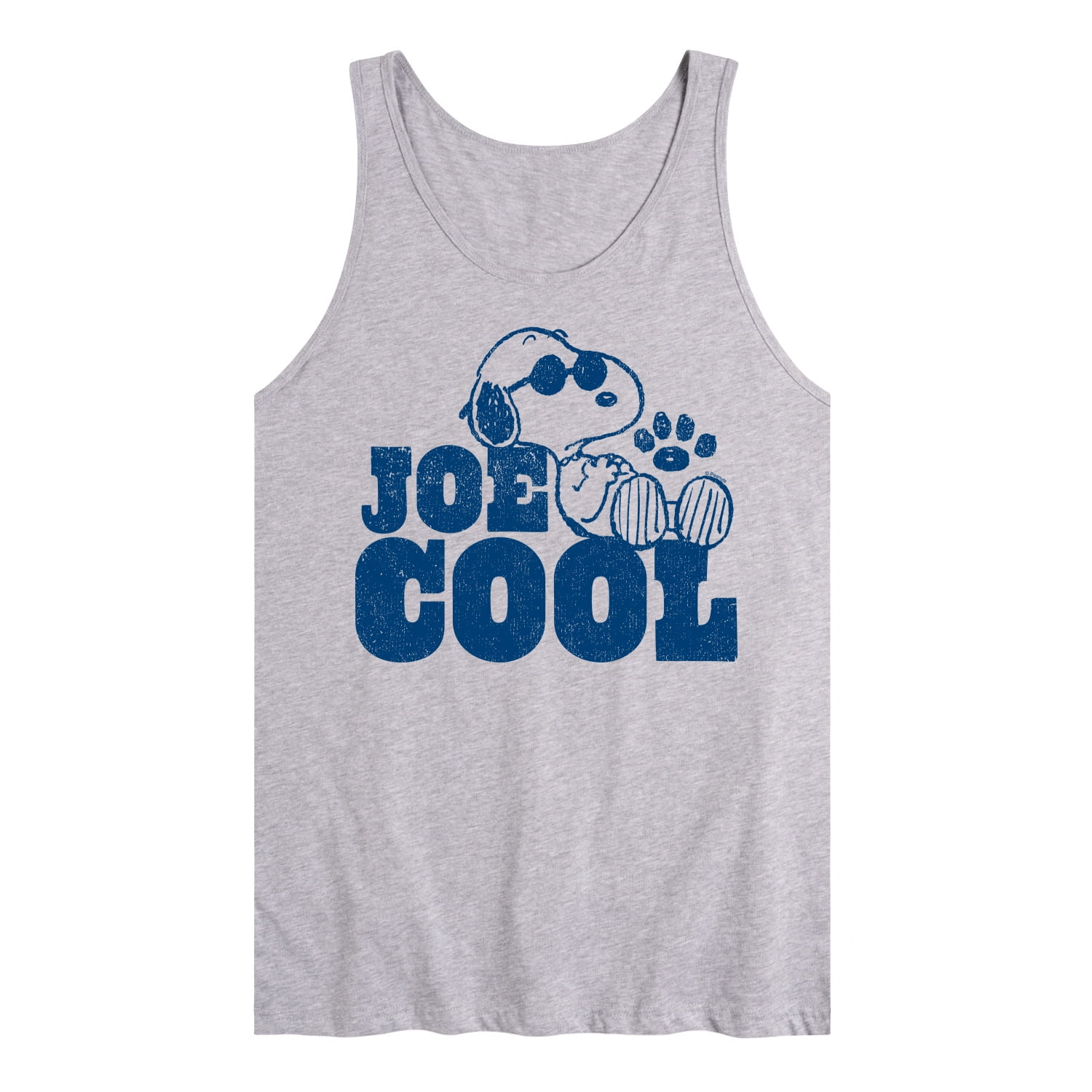Peanuts - Joe Cool Laying - Men's Jersey Tank Top - Walmart.com