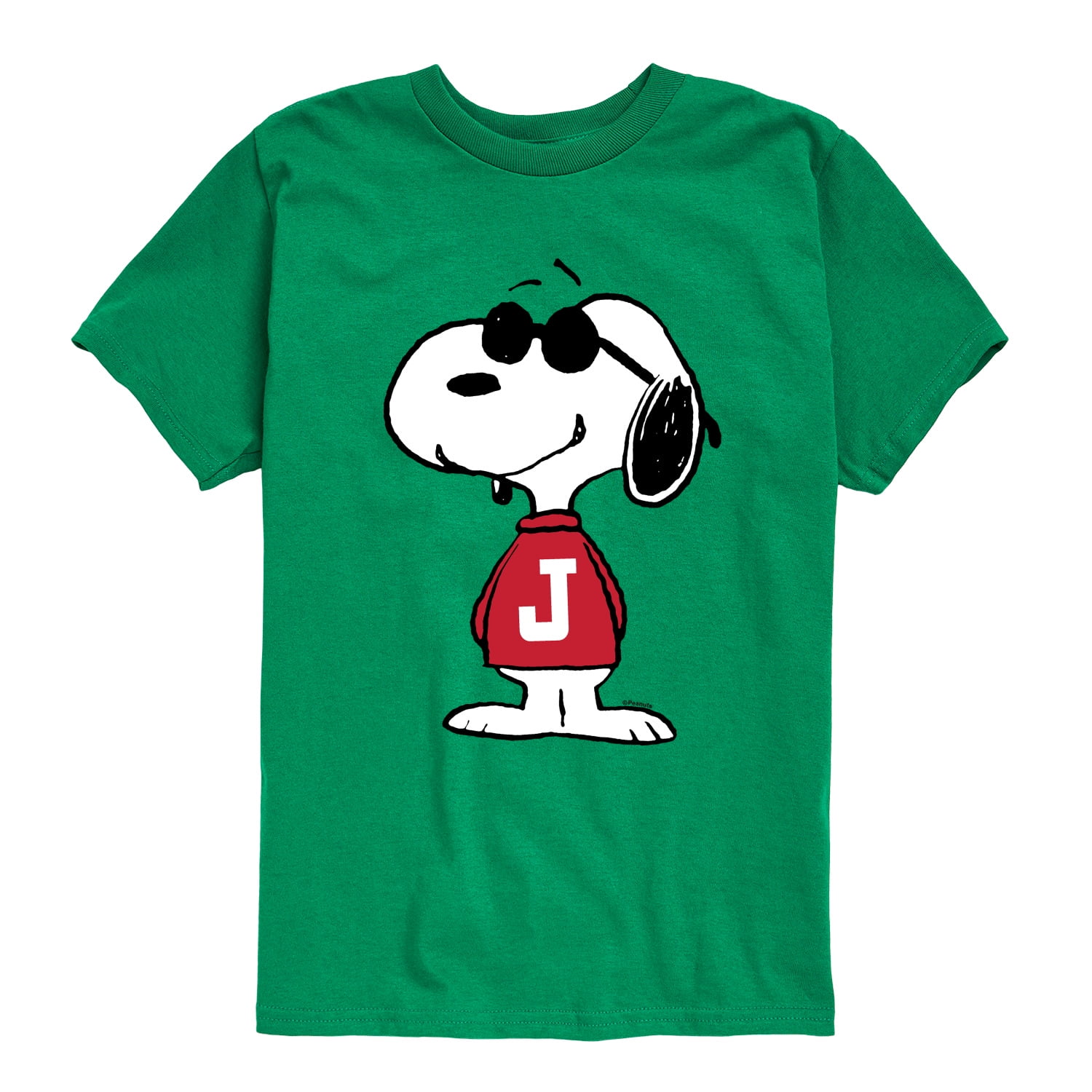 Peanuts - Joe Cool Pose - Toddler & Youth Short Sleeve Graphic T-Shirt ...